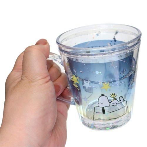YESASIA: SNOOPY Clear Plastic Cup 190ml (Night Sky) - T'S Factory ...