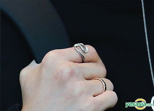 YESASIA: Stray Kids : Hyunjin Style - Kyson Ring (Silver) (No. 9-10(5 ...