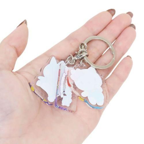 YESASIA: Sanrio Characters Key Holder (Hello Kitty & BAD BADTZ-MARU ...