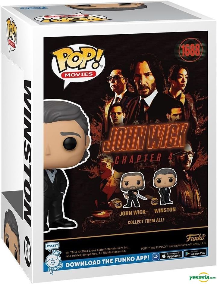 YESASIA: FUNKO POP! Movies: John Wick 4 - Winston (Vinyl Figure) #1688 ...