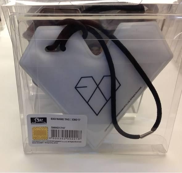 YESASIA: SMTOWN Pop-up Store - EXO - Name Tag (EXO / Heart) Celebrity ...