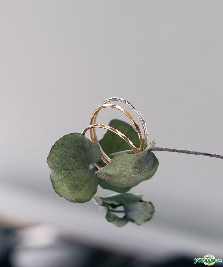 YESASIA: BTS : V Style - 925 Silver Seed Ring (Pink Gold) (No. 5) MALE ...