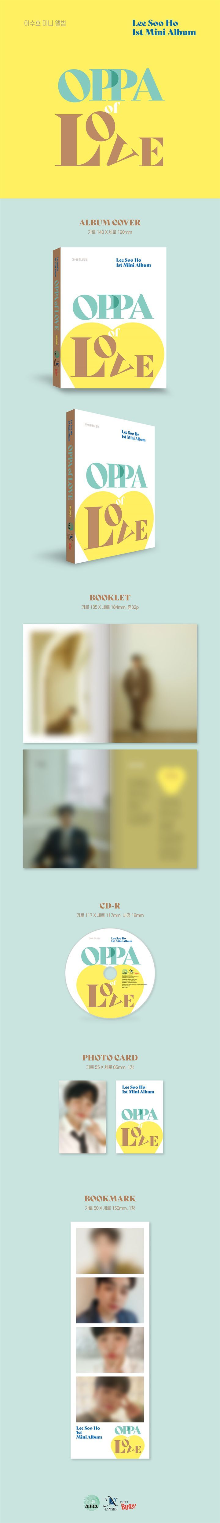 YESASIA: Lee Soo Ho Mini Album Vol. 1 - OPPA of LOVE Music - Lee Soo Ho ...
