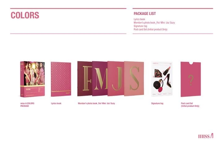 YESASIA: Miss A - the 7th project - Colors CD - miss A, JYP ...