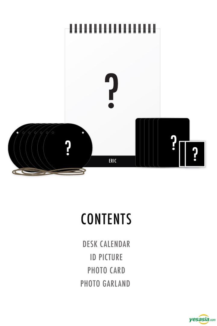 YESASIA: Eric 2020 Calendar CALENDAR,PHOTO/POSTER,MALE STARS,GIFTS ...