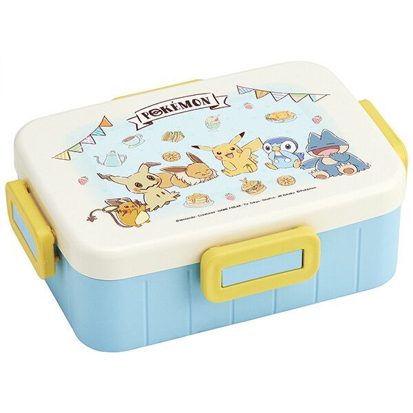 YESASIA: Pokemon Cafe Art 4-point Lock Lunch Box 650ml - Skater ...