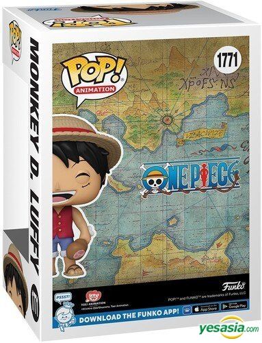 YESASIA : Funko POP! Anime: One Piece (Refresh) - Luffy (Vinyl Figure ...