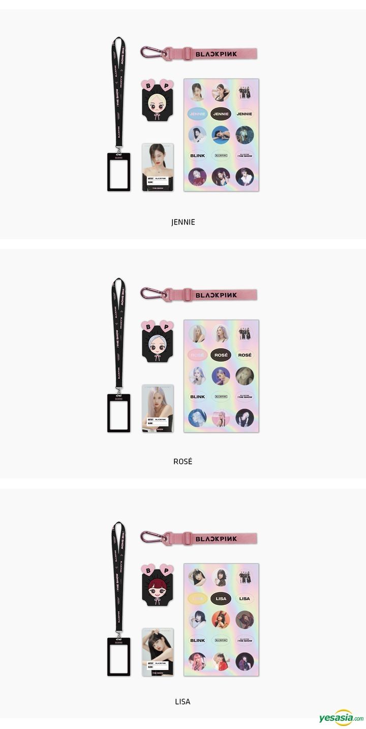 YESASIA: BLACKPINK 'The Show' Official Goods - Welcome The Show Kit ...