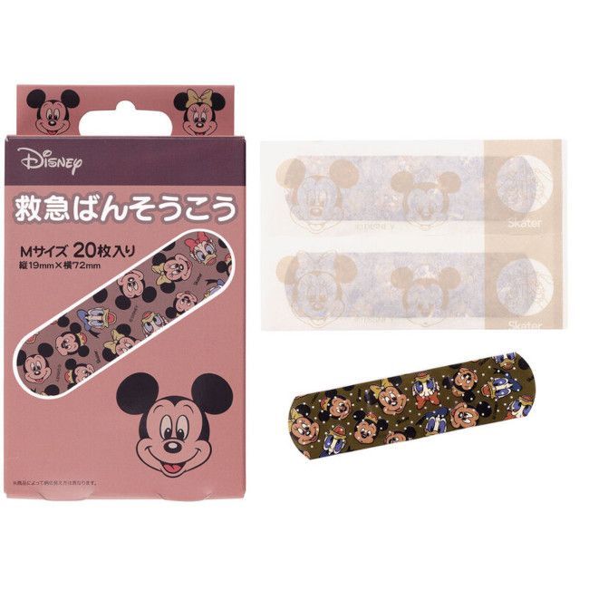 YESASIA: Mickey Mouse Plaster (Size M) (20pcs) - Skater - Lifestyle ...