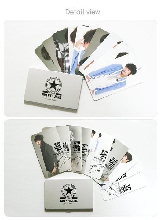 YESASIA: Kim Kyu Jong - Special Collection Card Set (Limited Edition) Celebrity Gifts,GIFTS,MALE ...