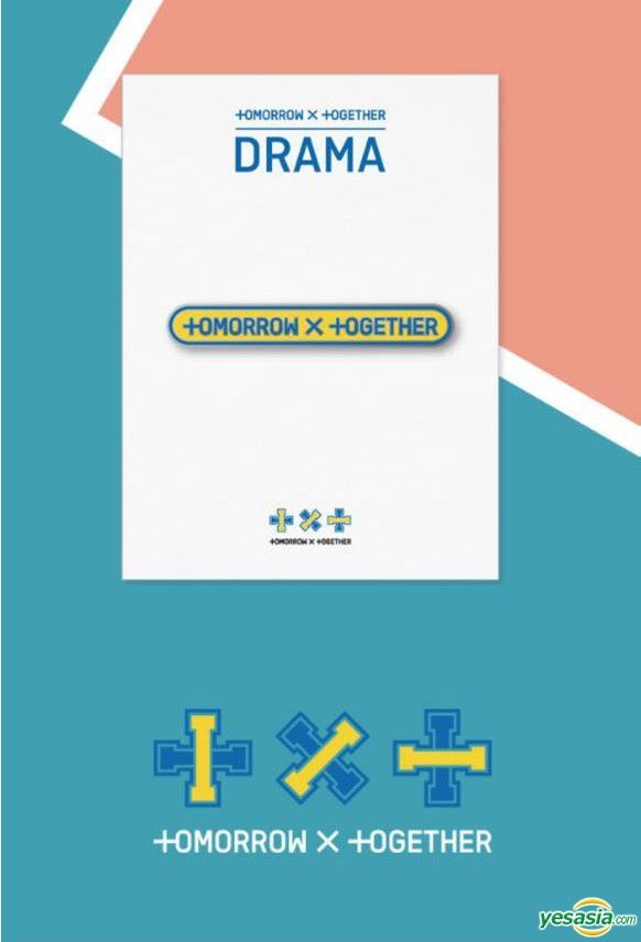 YESASIA: TXT Official Goods - Badge (DRAMA TXT Version) GROUPS ...