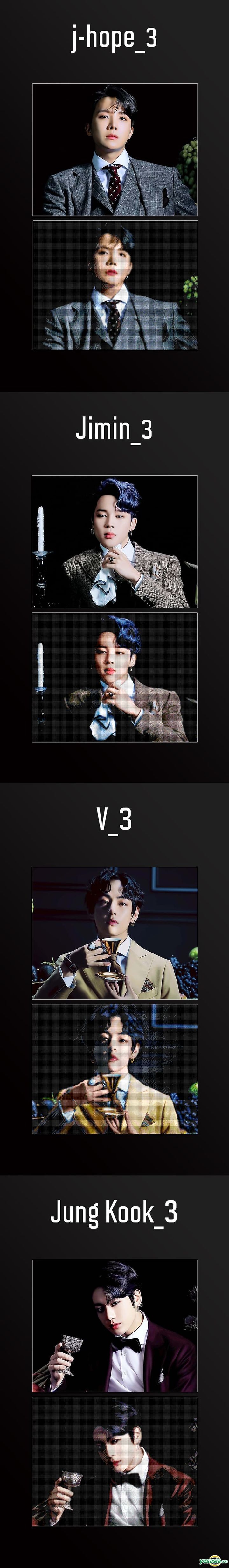 YESASIA: BTS Cubic Painting 3 (RM) MALE STARS,GIFTS,PHOTO/POSTER ...