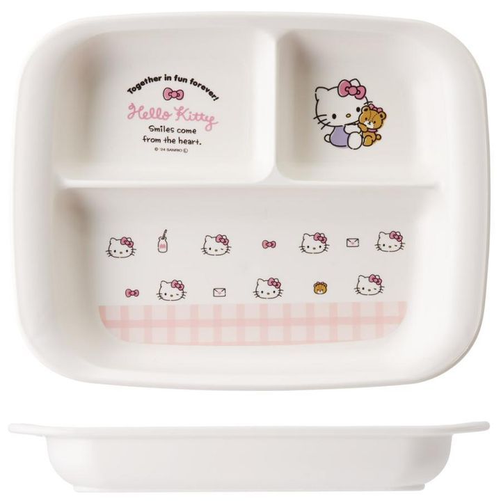 YESASIA: Hello Kitty Plastic Lunch Plate - Skater - Lifestyle & Gifts ...