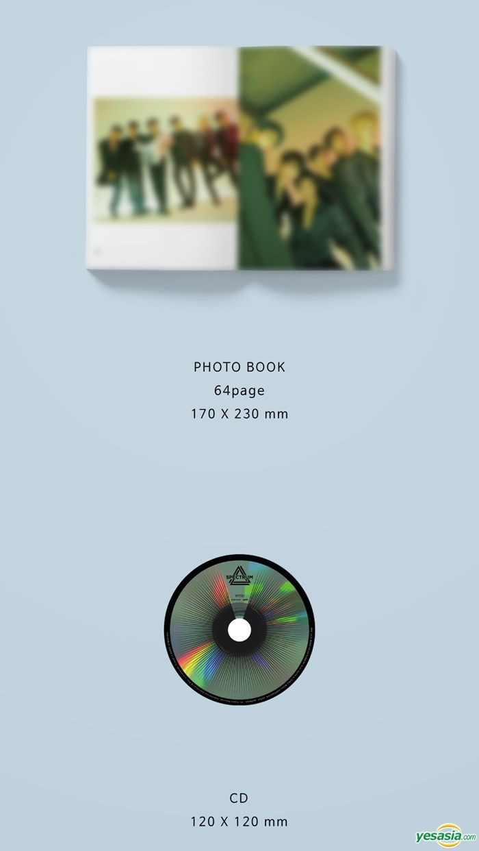 YESASIA : SPECTRUM Single Album Vol. 4 - 0325 + Poster in Tube 鐳射唱片 ...
