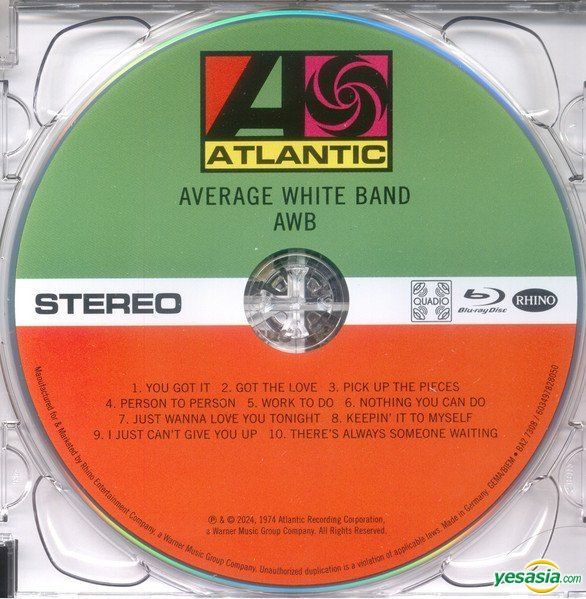 YESASIA : Average White Band - AWB (Quadio) (Blu-ray) (美國版) Blu-ray ...