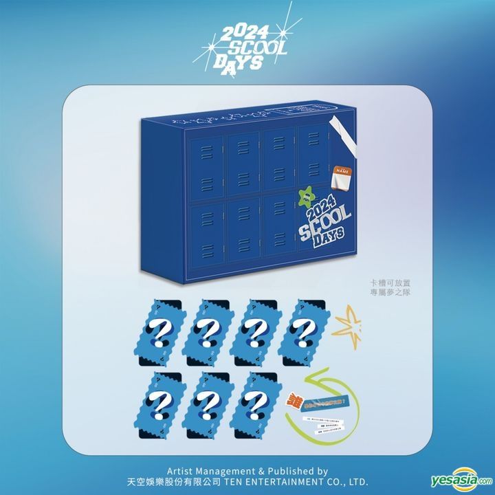 YESASIA : 2024 SCOOL DAYS 海報/寫真集,鐳射唱片,組合,Celebrity Gifts - 天空娛樂 - 音樂 - 郵費全免