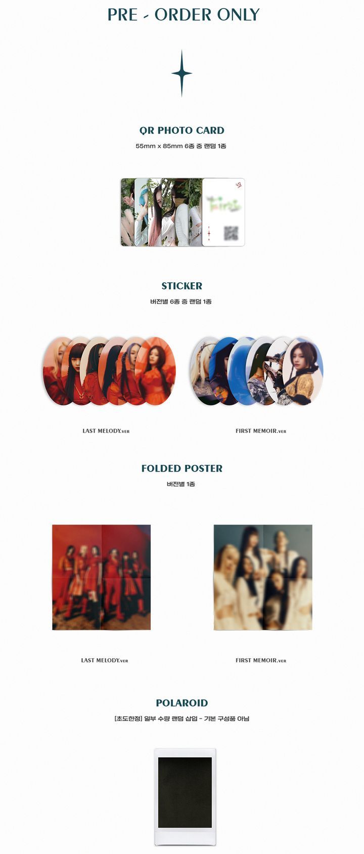 YESASIA: EVERGLOW Single Album Vol. 3 - Last Melody (First Memoir ...