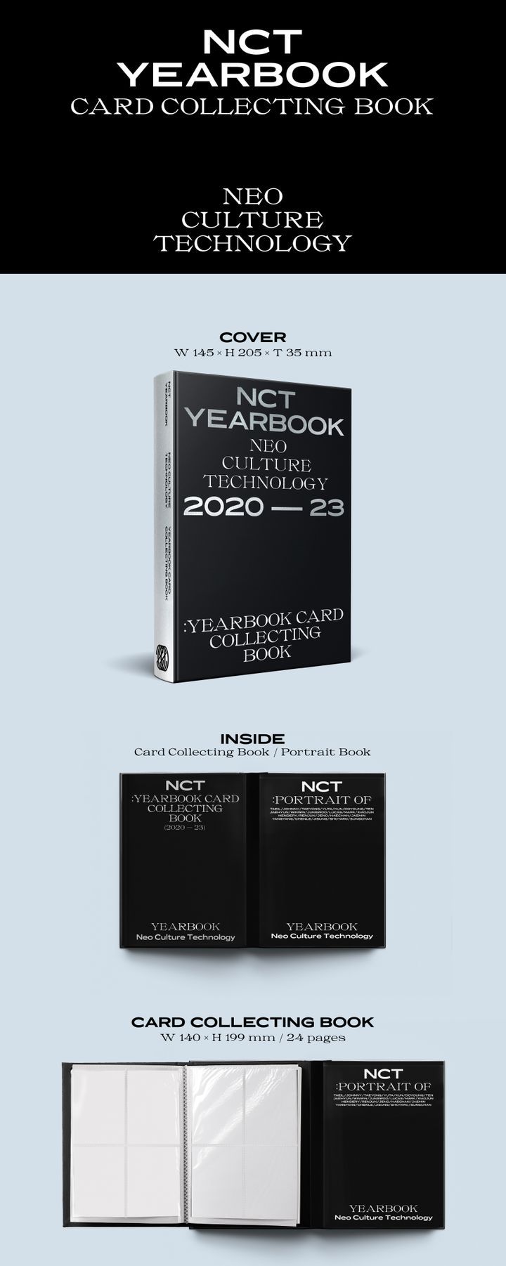 YESASIA: NCT Yearbook - Card Collecting Book PHOTO/POSTER,GIFTS,MALE ...