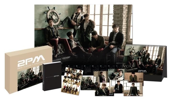 YESASIA: 2PM - 2012 Season's Greetings + Poster in Tube PHOTO/POSTER ...