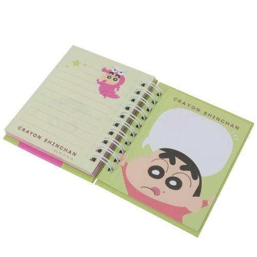 YESASIA: Crayon Shin-Chan Mini Ring Memo Pad (Wanisan San) - T'S ...
