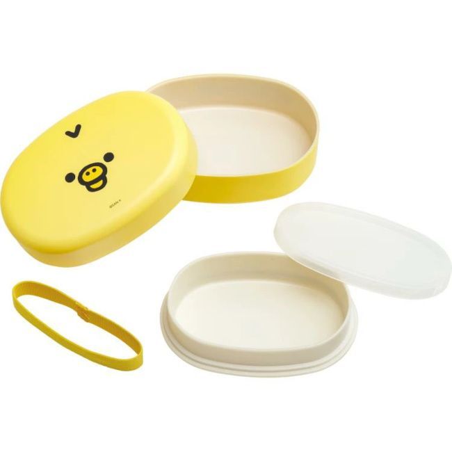 YESASIA: San-X Rilakkuma Face Lunch Box 430ml (Kiirotori) - San-X - Lifestyle & Gifts - Free ...