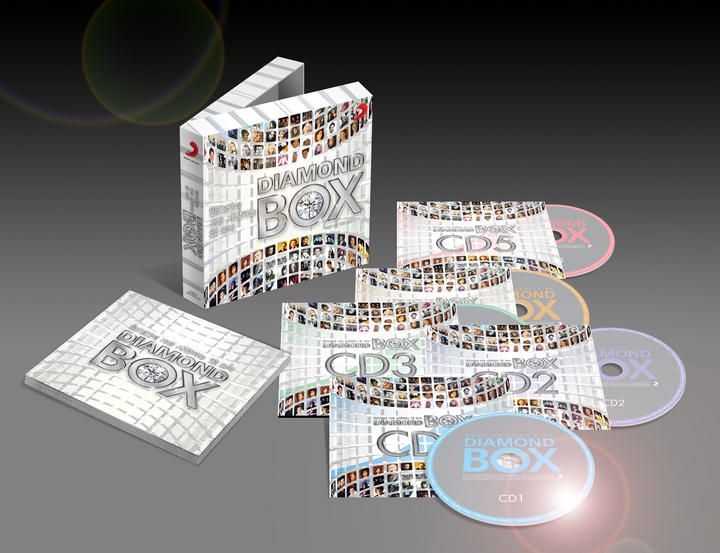 YESASIA : Diamond Box (5CD) (Korea Version) 鐳射唱片 - 群星, Sony Music (KR ...