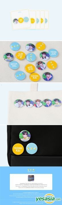 YESASIA: TXT Official Goods - Can Badge Set (Hueningkai) GIFTS,MALE ...