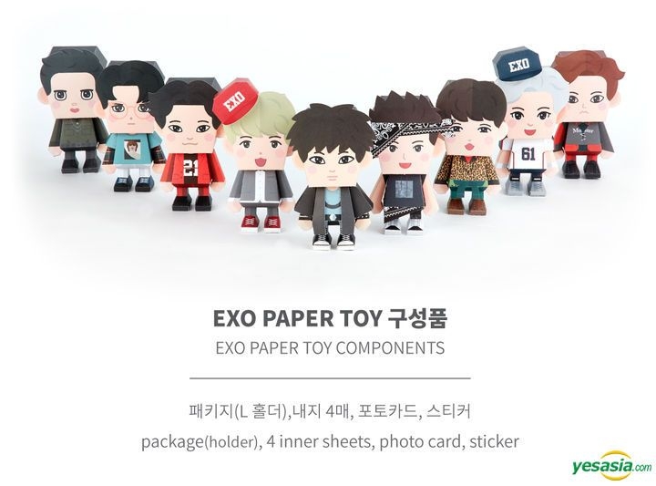 YESASIA: EXO - Paper Craft 5th Anniversary (Kai) Celebrity Gifts,GIFTS ...