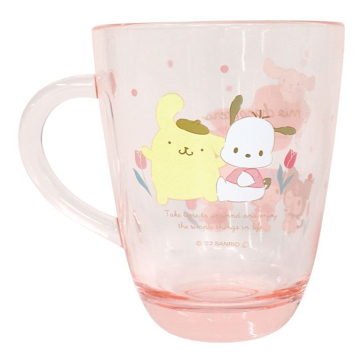 YESASIA: Sanrio Characters Clear Plastic Cup 180ml (Pink) - T'S Factory ...