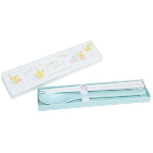 YESASIA: Pokemon Cutlery Set with Case (Blue) - Kamio Japan - Lifestyle ...