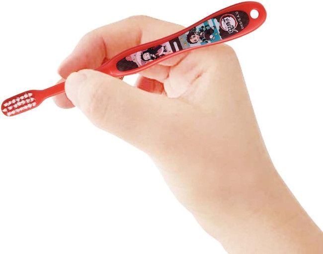 YESASIA: Demon Slayer: Kimetsu no Yaiba Toothbrush with Cap (3 Pieces ...