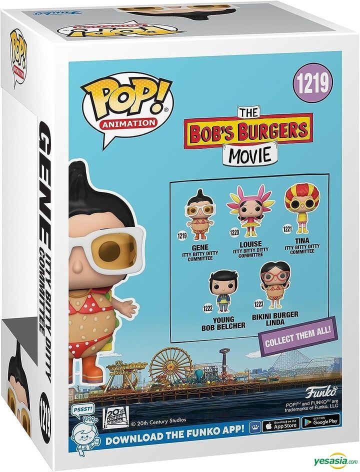 YESASIA: Funko Pop! Animation: Bob's Burgers - Band Gene #1219 PHOTO ...