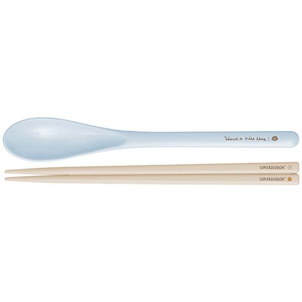 YESASIA: San-X Sumikko Gurash Cutlery Set with Case - San-X - Lifestyle ...