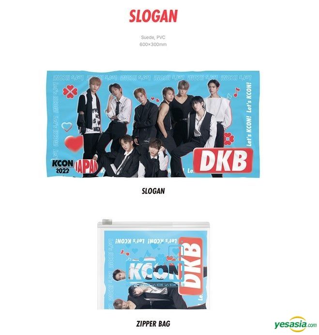 YESASIA: DKB - KCON 2022 JAPAN OFFICIAL MD - B. SLOGAN GROUPS,Celebrity Gifts,GIFTS,PHOTO/POSTER ...