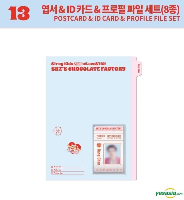 YESASIA: Stray Kids 2nd #LoveSTAY 'SKZ'S CHOCOLATE FACTORY' Official ...