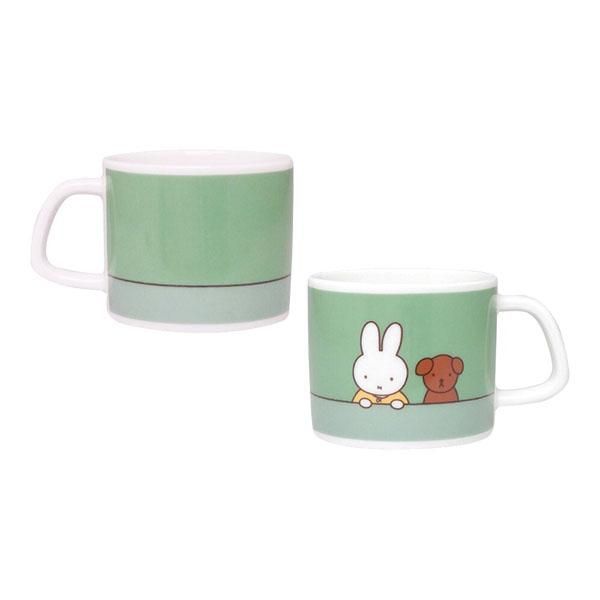 YESASIA: Miffy & Snuffy Mini Ceramic Mug (Green) - Kanesho Toki ...