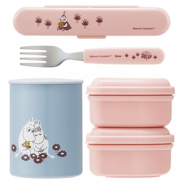 YESASIA: MOOMIN Staineless Thermal Lunch Box Set - Skater - Lifestyle & Gifts - Free Shipping ...