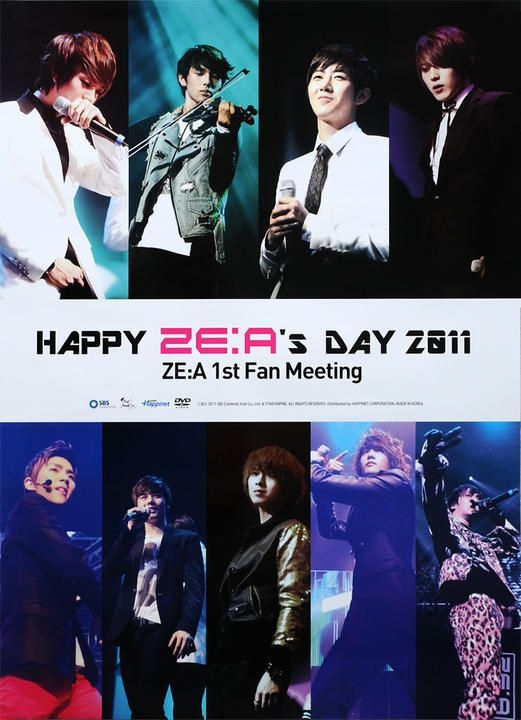 YESASIA: ZE:A 1st Fan Meeting - Happy ZE:A'S Day 2011 (2DVD + Photobook ...