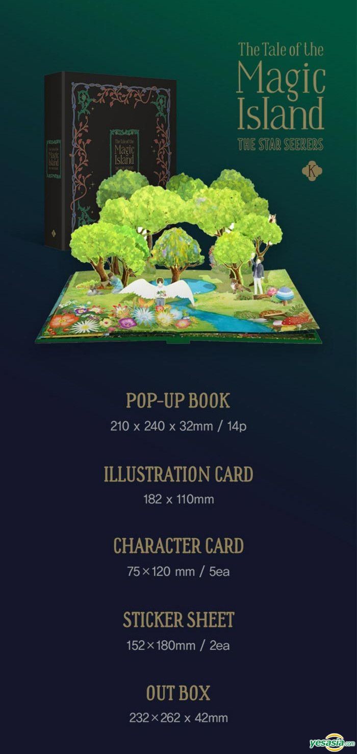 YESASIA: Image Gallery - TXT - The Tale Of The Magic Island : THE STAR ...