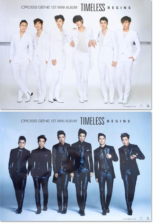 YESASIA: Cross Gene Mini Album Vol. 1 - Timeless : Begins + Poster in ...