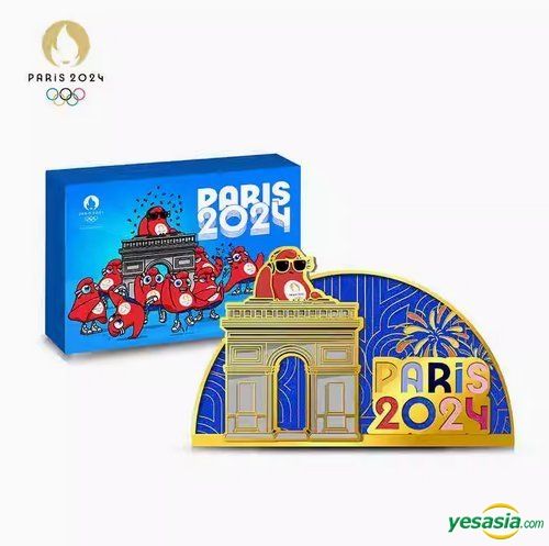 YESASIA: Paris 2024 Olympics Merchandise - Phryge Refrigerator Magnet ...