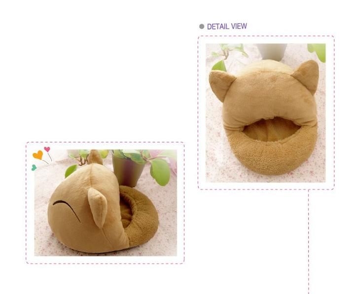 YESASIA: Aninara Friends Hello Cat Foot Winter Cushion (Naru) GIFTS ...