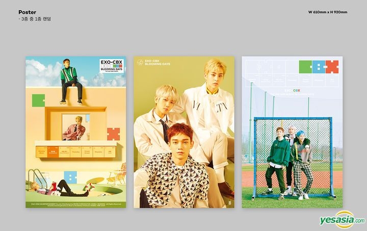 YESASIA: EXO-CBX Mini Album Vol. 2 - Blooming Days (Random Version ...