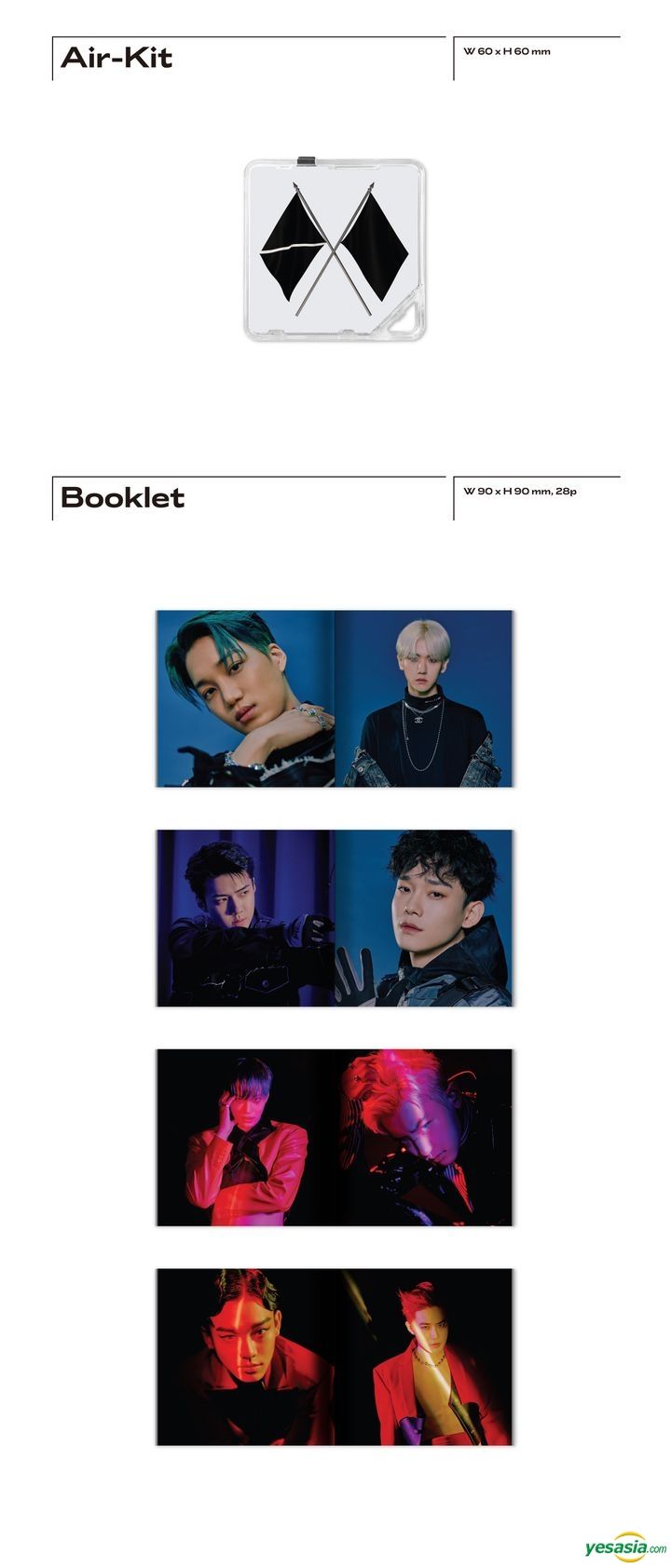 YESASIA: EXO Vol. 6 - OBSESSION (OBSESSION Version) (KiT Album) - EXO ...