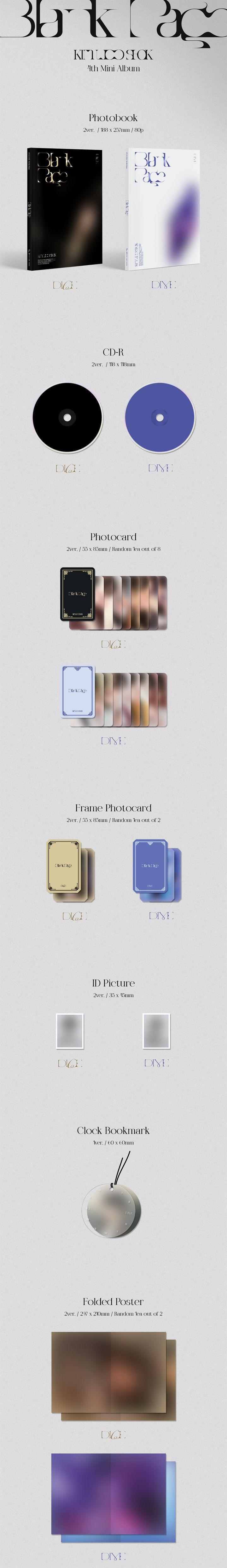 YESASIA: Kim Woo Seok Mini Album Vol. 4 - Blank Page (Dive Version) CD - Kim Woo Seok, Sony ...