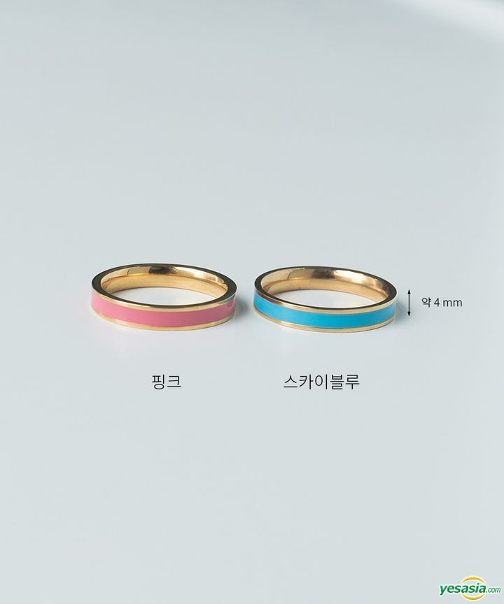 YESASIA: BTS : RM Style - Le Mint Ring (Pink) (No. 14 PHOTO/POSTER ...