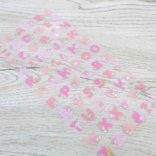 YESASIA: My Melody Alphabet Sticker - T'S Factory - Lifestyle & Gifts ...