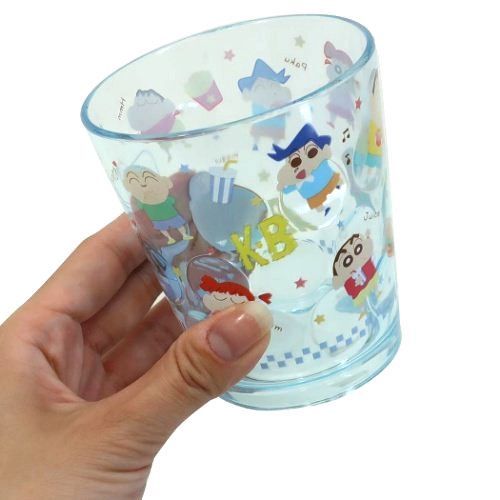 YESASIA: Crayon Shin-Chan Clear Plastic Cup (Light Blue) - T'S Factory ...