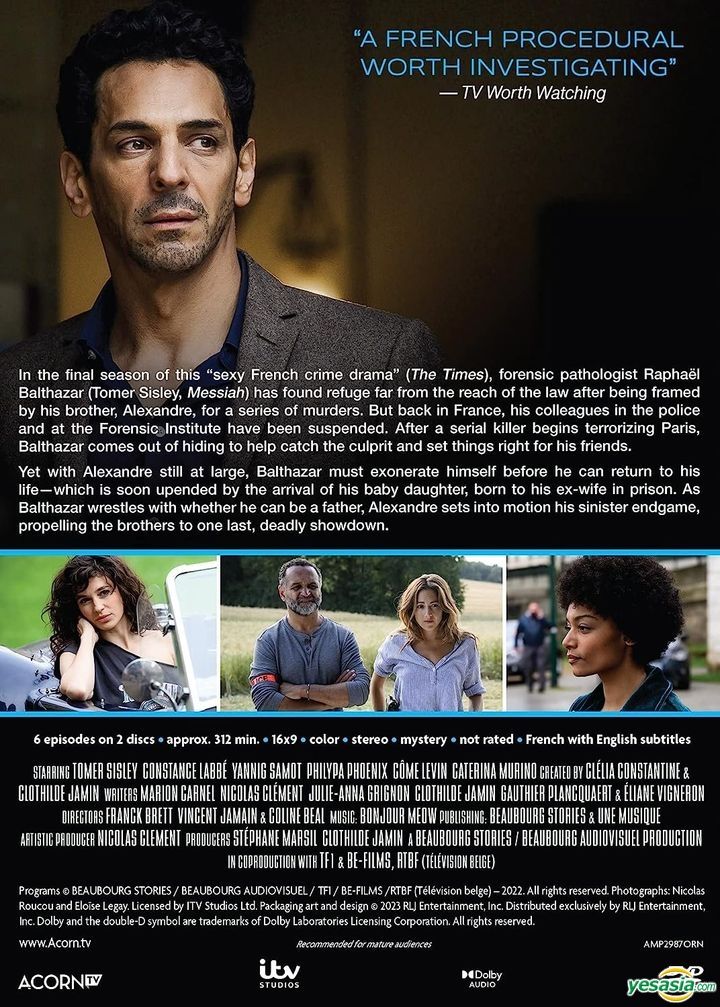 YESASIA: Balthazar (2018-) (DVD) (Ep. 1-6) (Series 5) (US Version) DVD ...