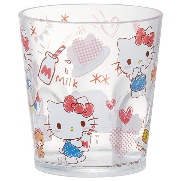 YESASIA: Hello Kitty Clear Plastic Cup - Skater - Lifestyle & Gifts ...